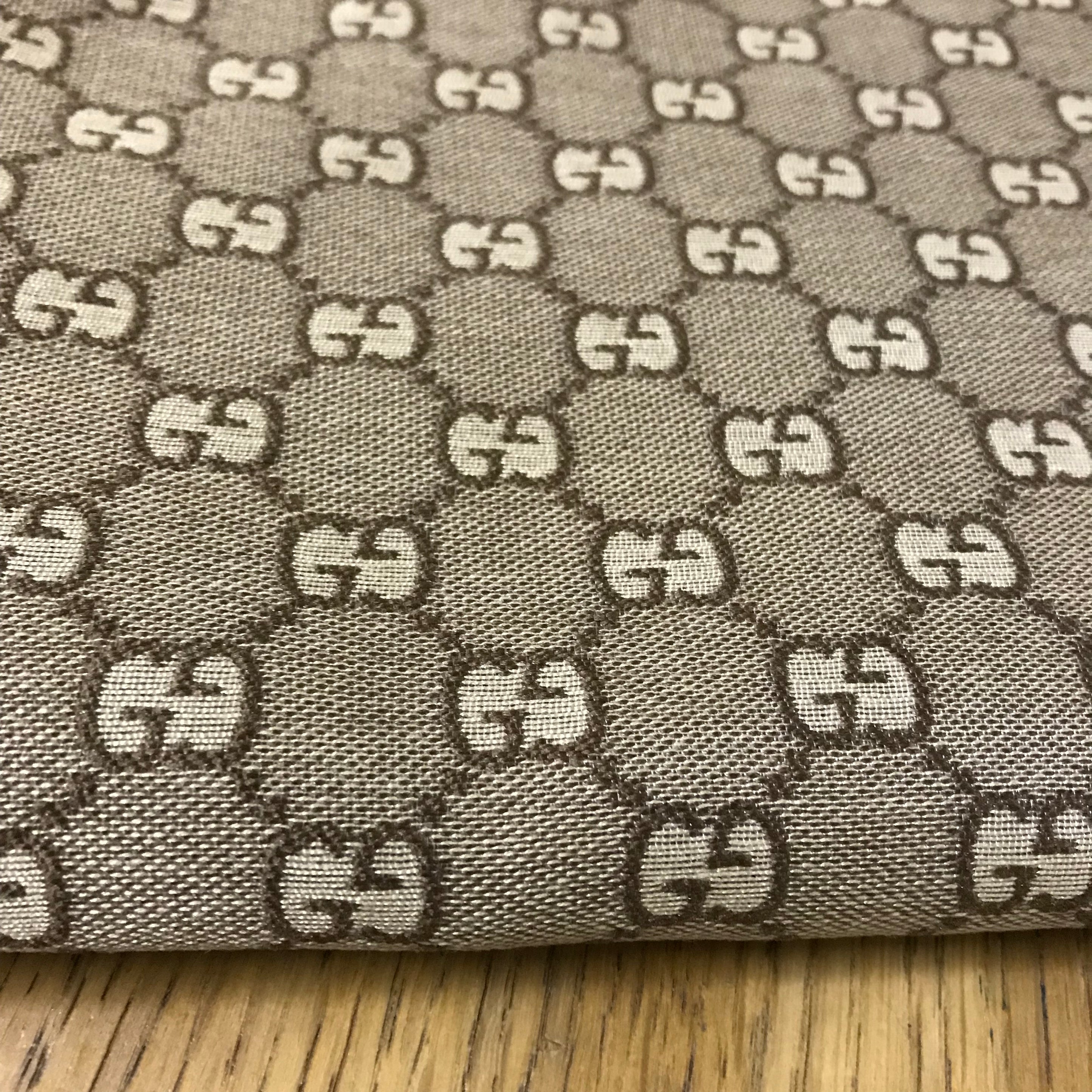 Gucci Fabric Tan by the yard - FabricViva